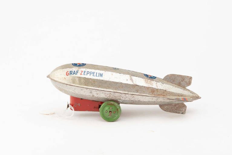 Chein & Co Graf Zeppelin Tin Wind Up Toy