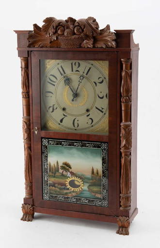 George Marsh Split Column Shelf Clock