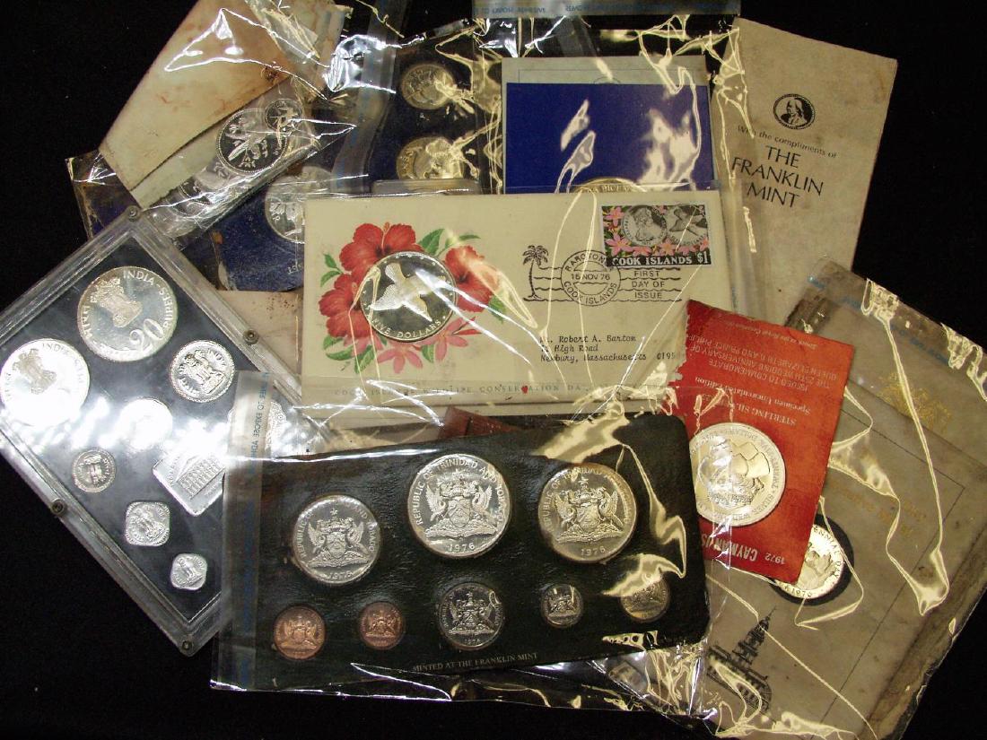 Group Lot, Commemorative World Coins & Proof Sets