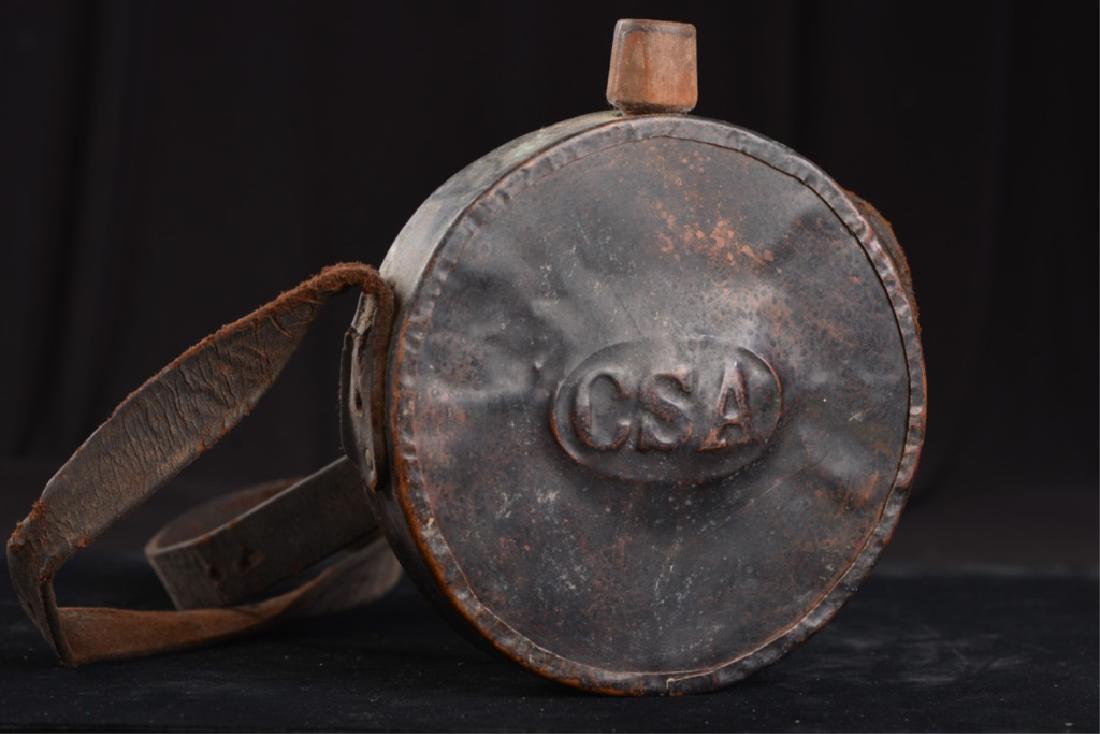 CIVIL WAR DECORATIVE CONFEDERATE COPPER CANTEEN - May 10, 2019 | John ...
