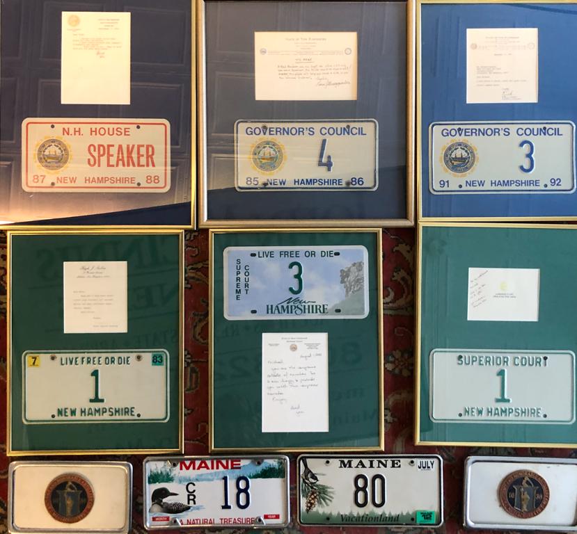 GROUP OF TEN POLITICAL LICENSE PLATES. - Dec 15, 2019 | John McInnis ...