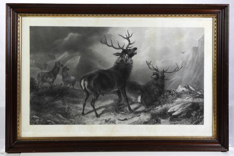 Victor Of The Glen By Edwin Henry Landseer