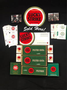 Tobacciana Lucky Strike Cigarette Carton