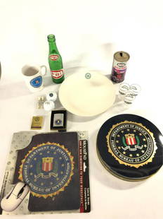 (15) Pieces Fbi Memorabilia