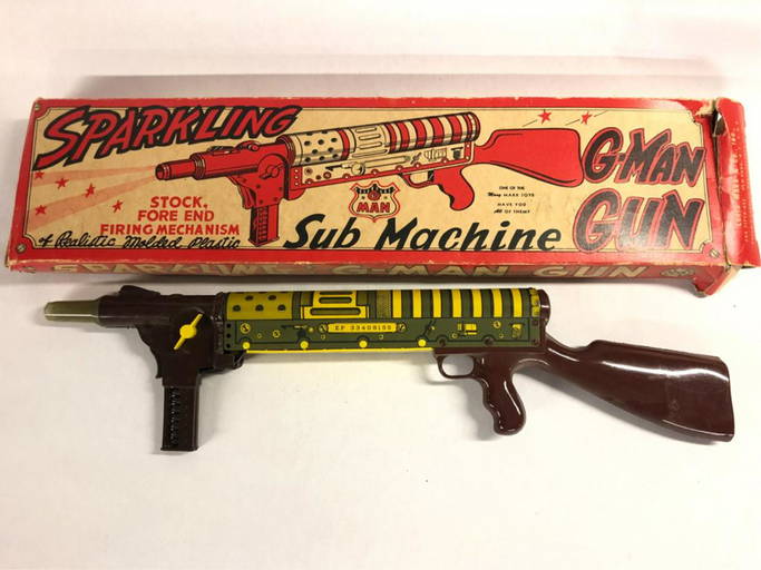 Sparkling G Man Sub Machine Gun Toy
