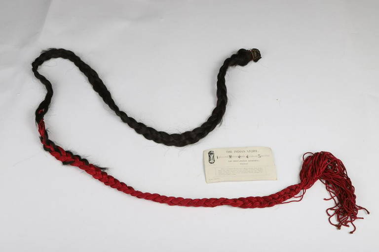 Pacific Northwest Native American Hair Braid