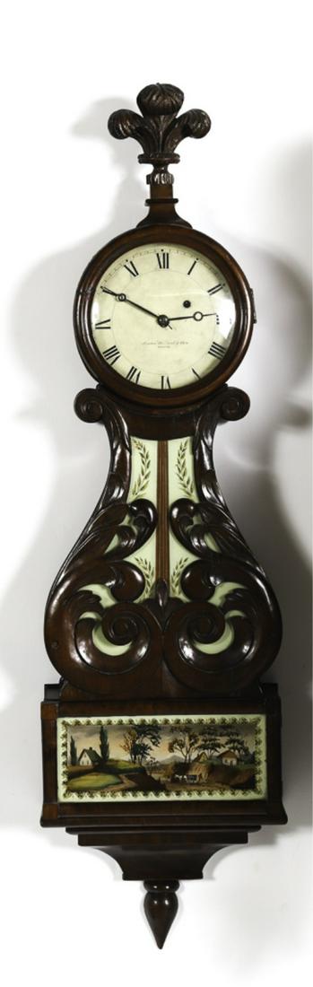 ATTR. SIMON WILLARD & SON MAHOGANY LYRE-FORM CLOCK - Mar 20, 2021 ...