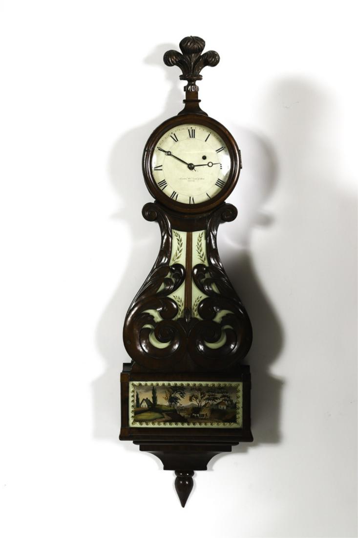 ATTR. SIMON WILLARD & SON MAHOGANY LYRE-FORM CLOCK - Mar 20, 2021 ...