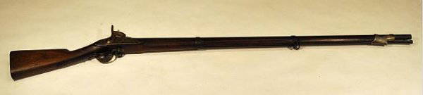 Cap And Ball Rifle Converted From Flintlock To Perc