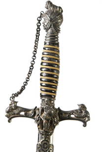 Knights Of Pythias "fcb" Sword