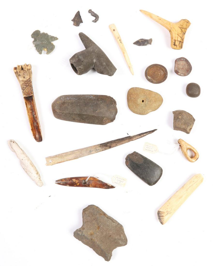 Grouping Of Native American Indian Tools
