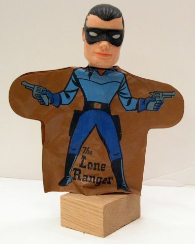 The Lone Ranger Hand Puppett, 1966.
