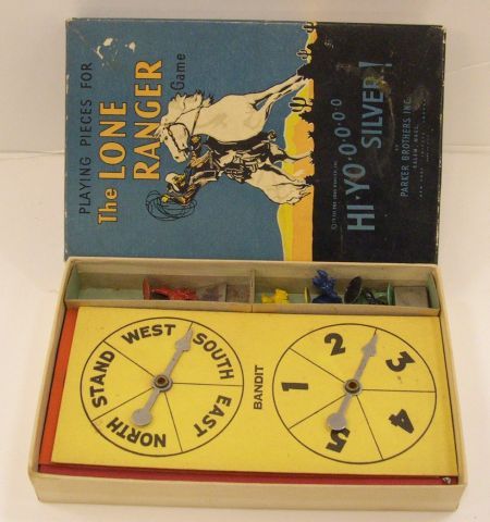 The Lone Ranger Game By Parker Bros.
