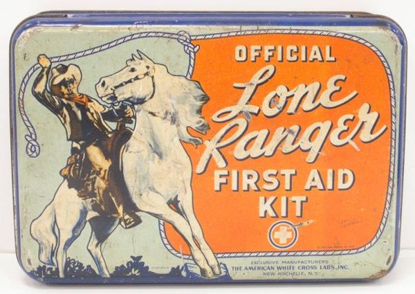 The Official Lone Ranger First Aide Kit By America