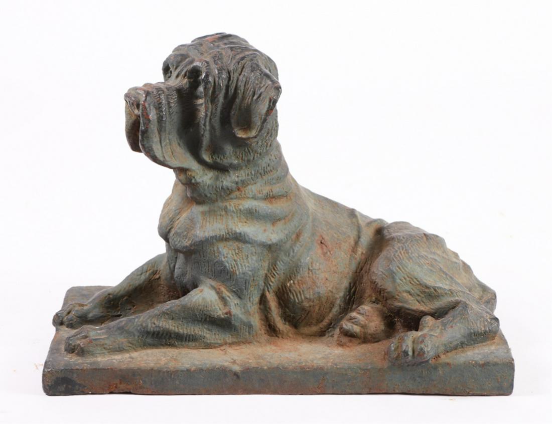 1860 1880 American Cast Iron Dog