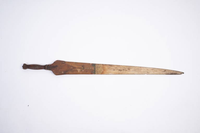 Folk Art Decorated Swordfish Bill Sword