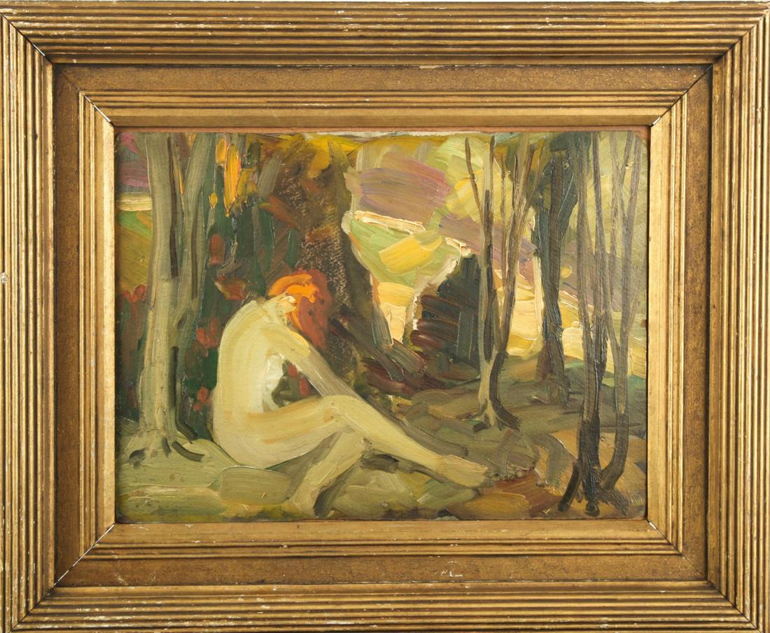 Meyer Matzkin (1880-1976) "nude" Auction