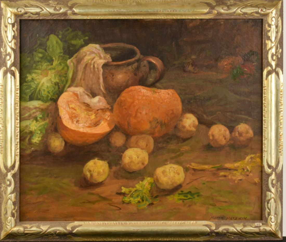 Meyer Matzkin (1880-1976) "still Life" Auction