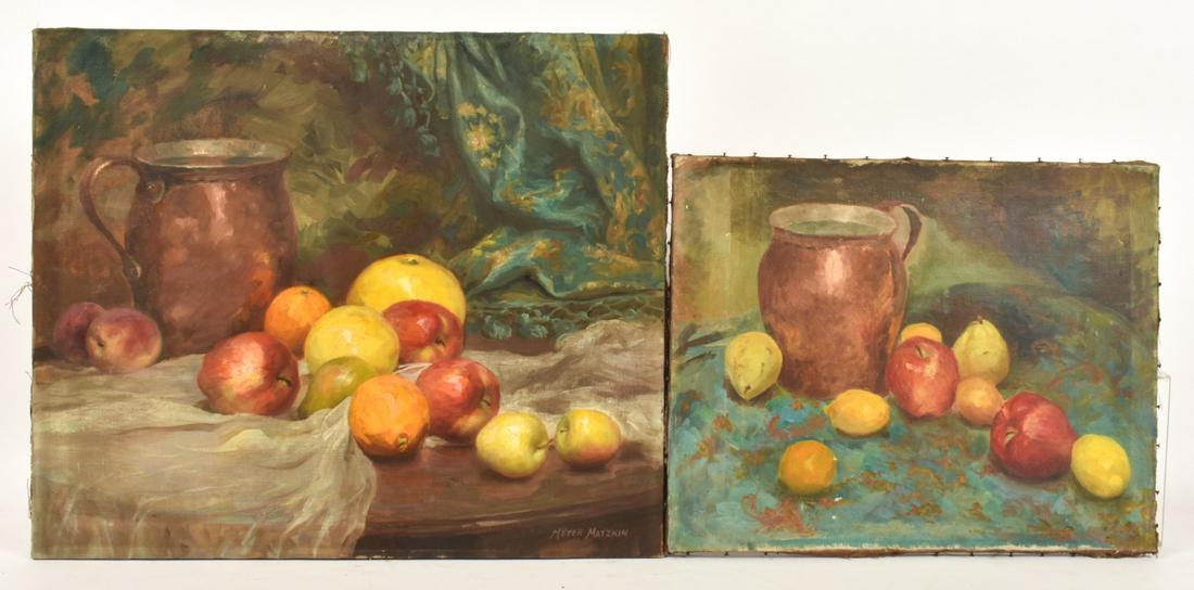 Meyer Matzkin (1880-1976) Two Works Auction
