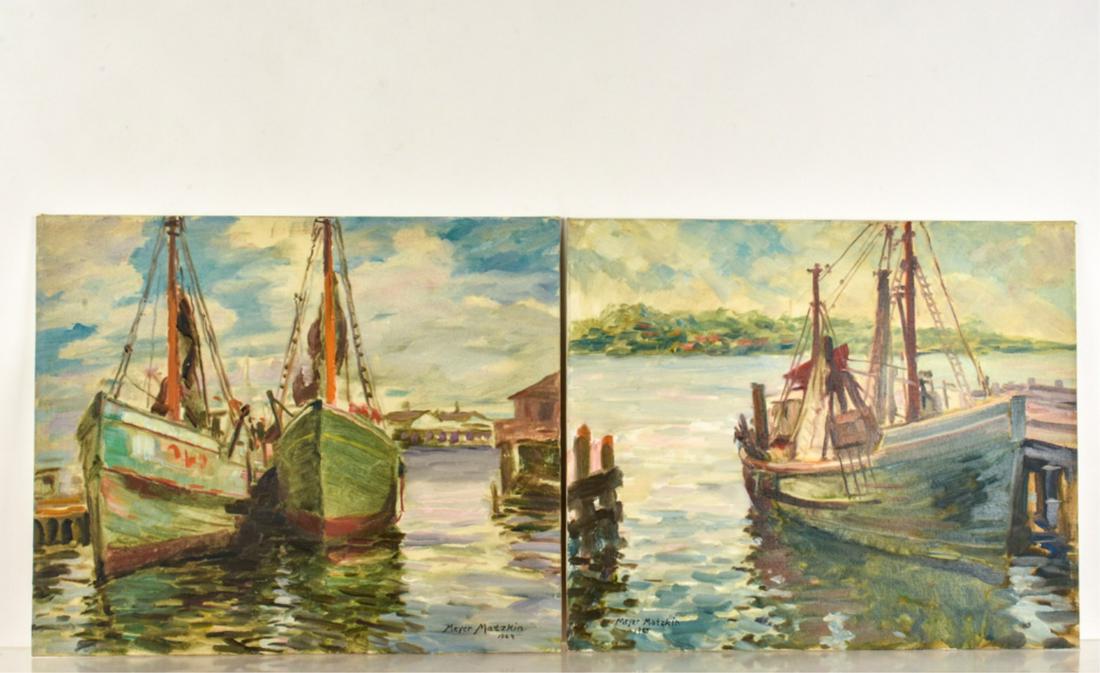 Meyer Matzkin (1880-1976) Two Works Auction