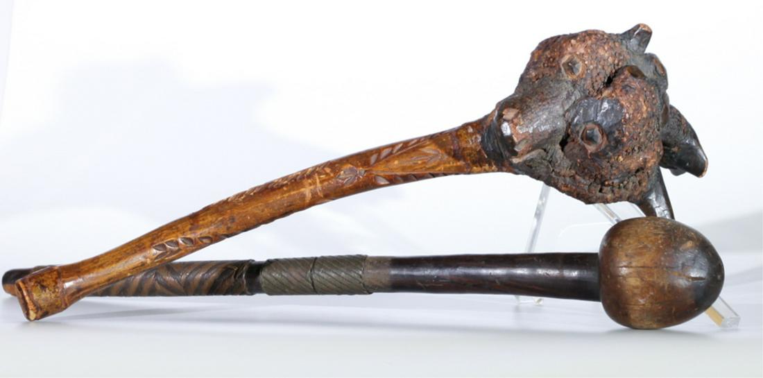 Penobscot Native American Root Club And A Second Auction