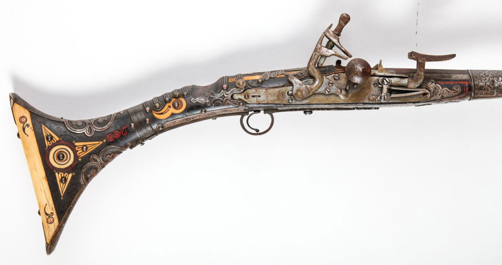 North African Moukahla Flintlock Musket
