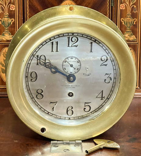 Chelsea Brass Clock