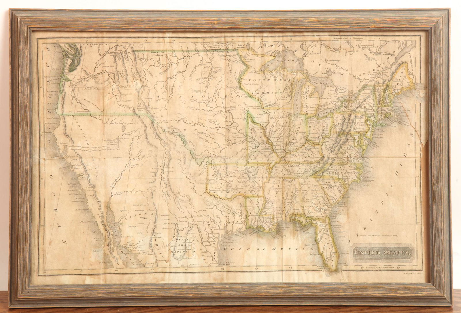 Jedidiah Morse Map Of The United States