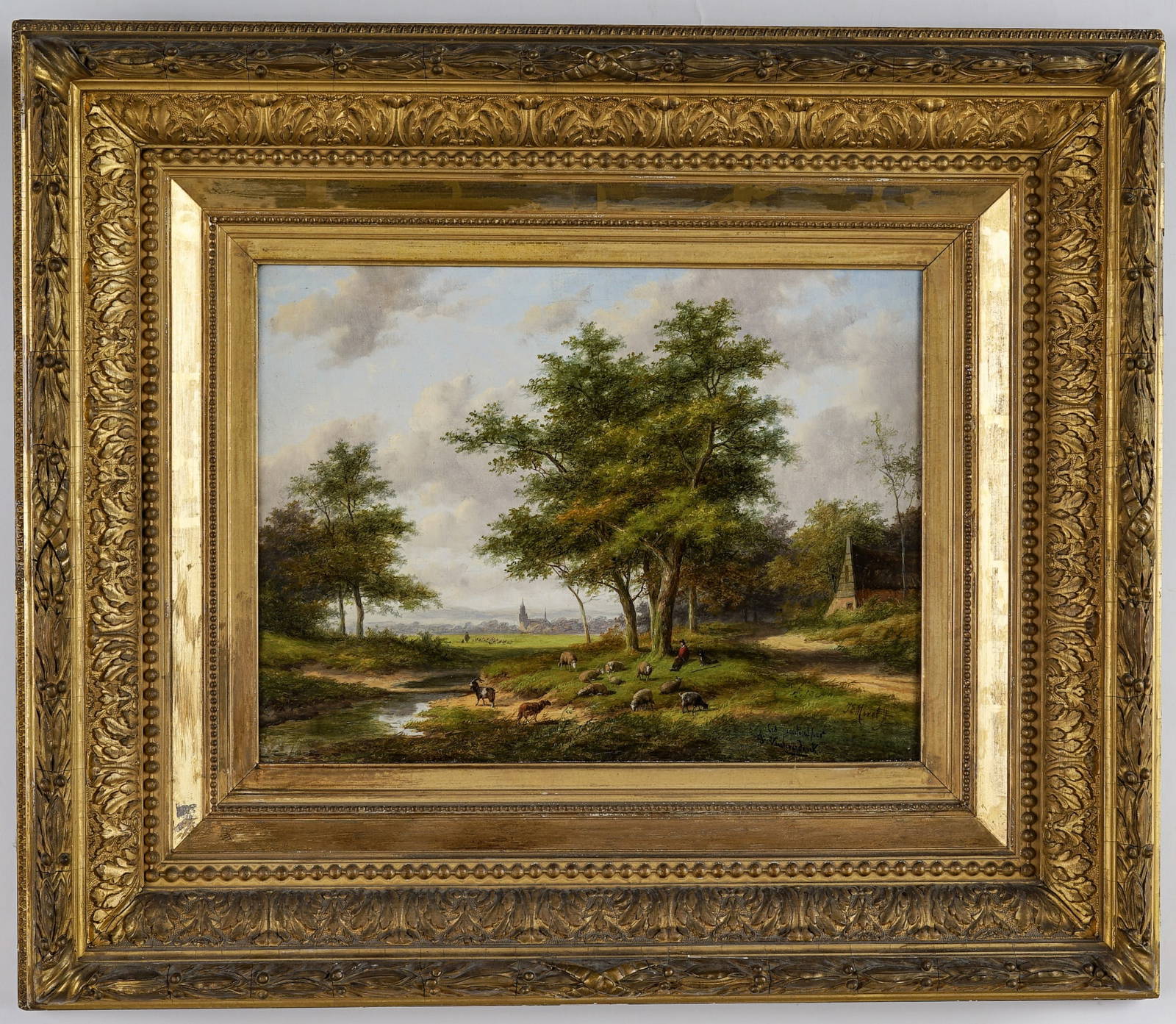 Jan Evert Morel (dutch, 1835-1905) Auction