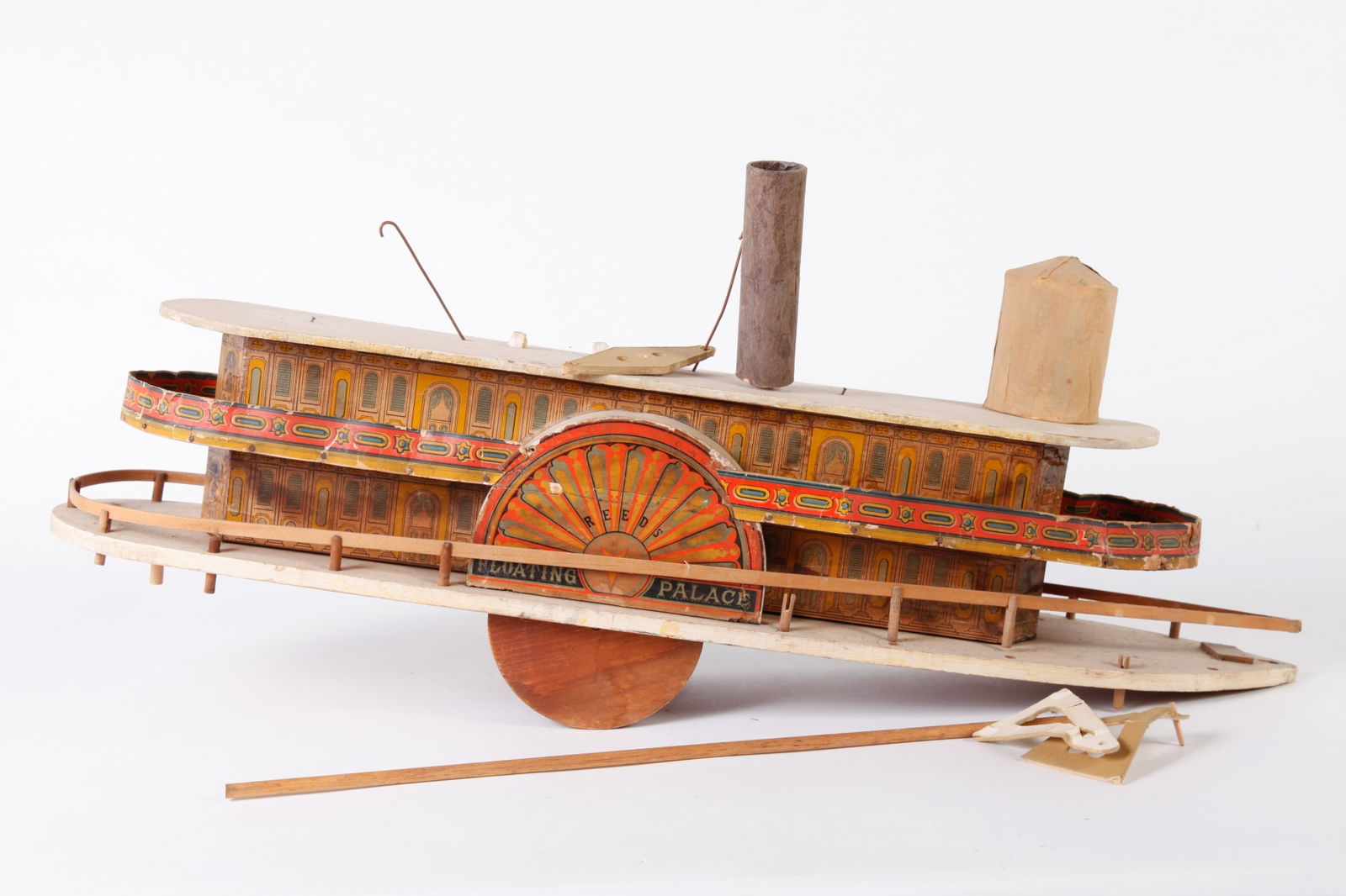 "floating Palace" Model Steamboat Auction