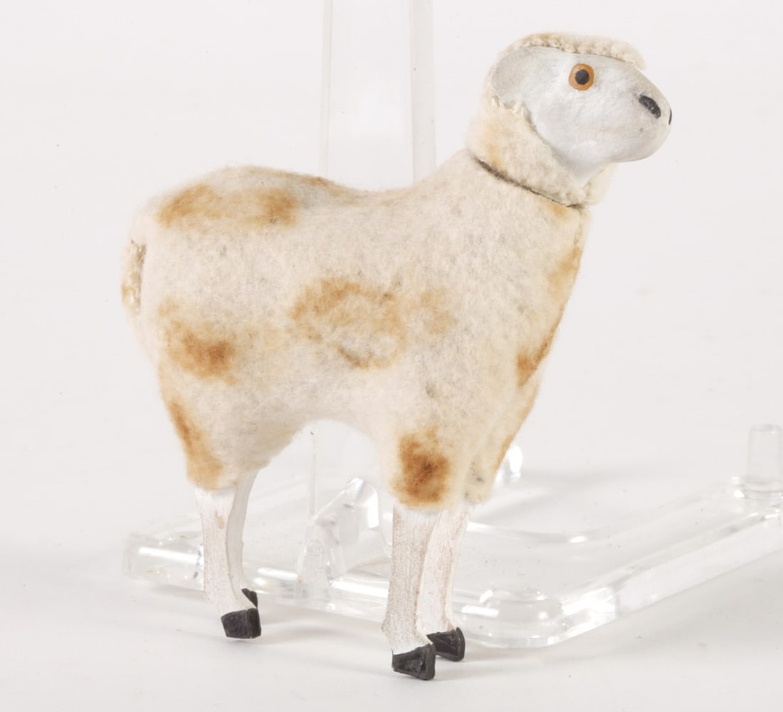 Putz Wooly Sheep Candy Container Auction