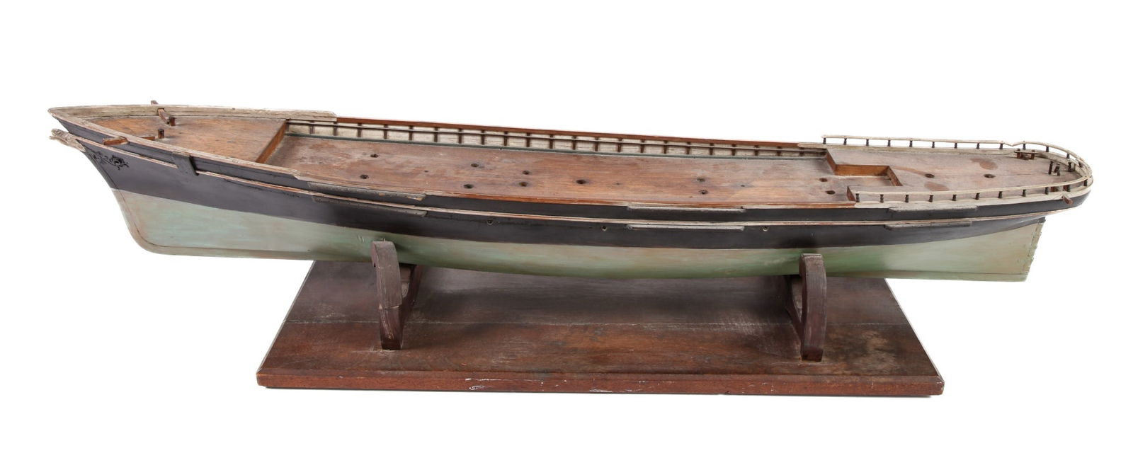 (19th C) Model Of A Clipper Ship Hull Auction