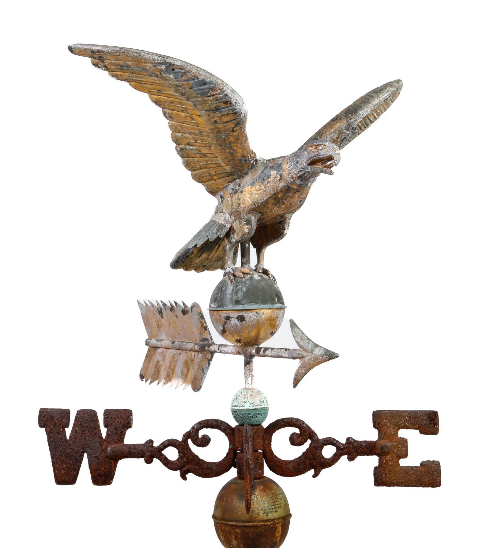 Mid (20th)c E.g. Washburne Original Weathervane Auction