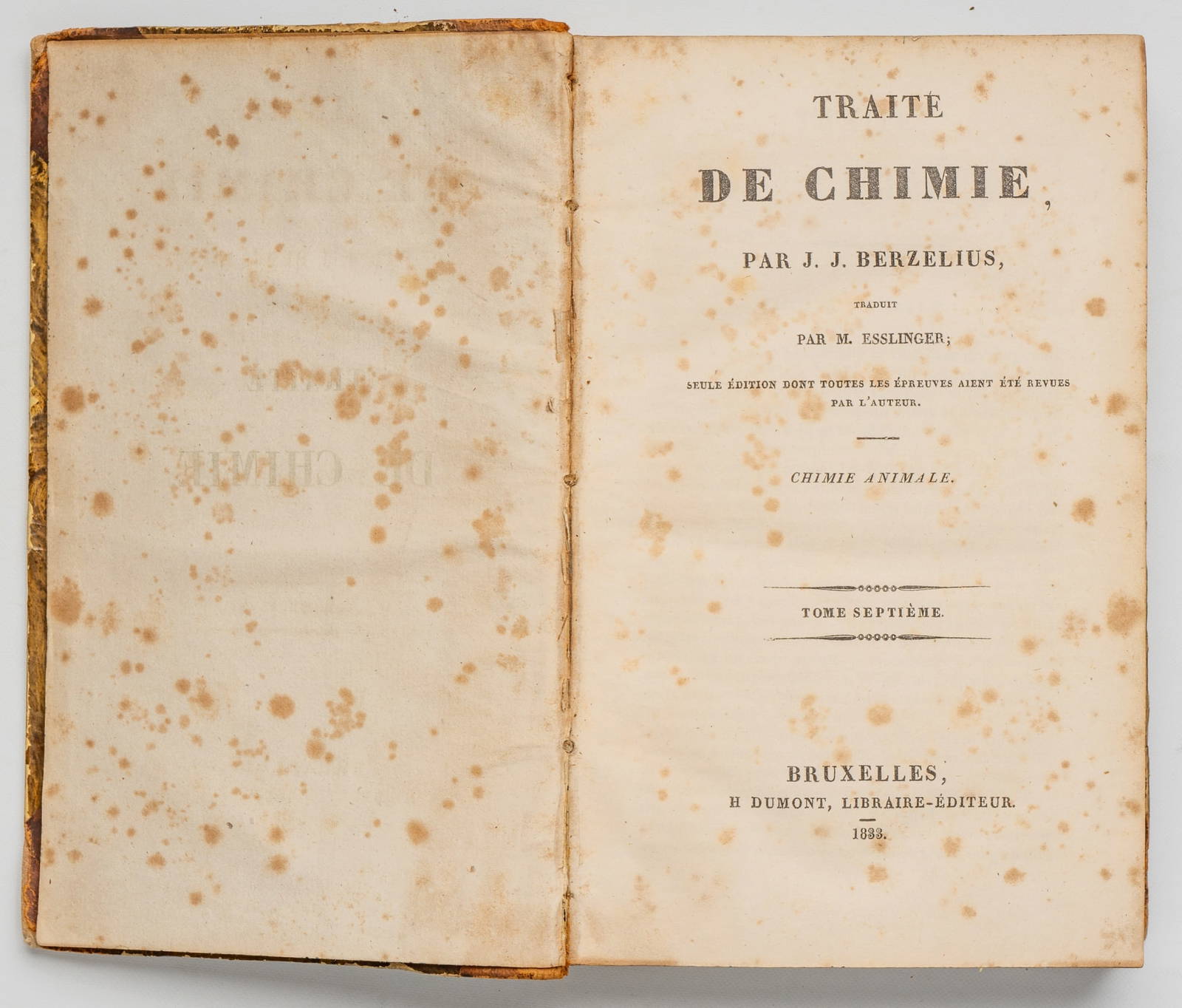 Berzelius, Jons Jacob Auction