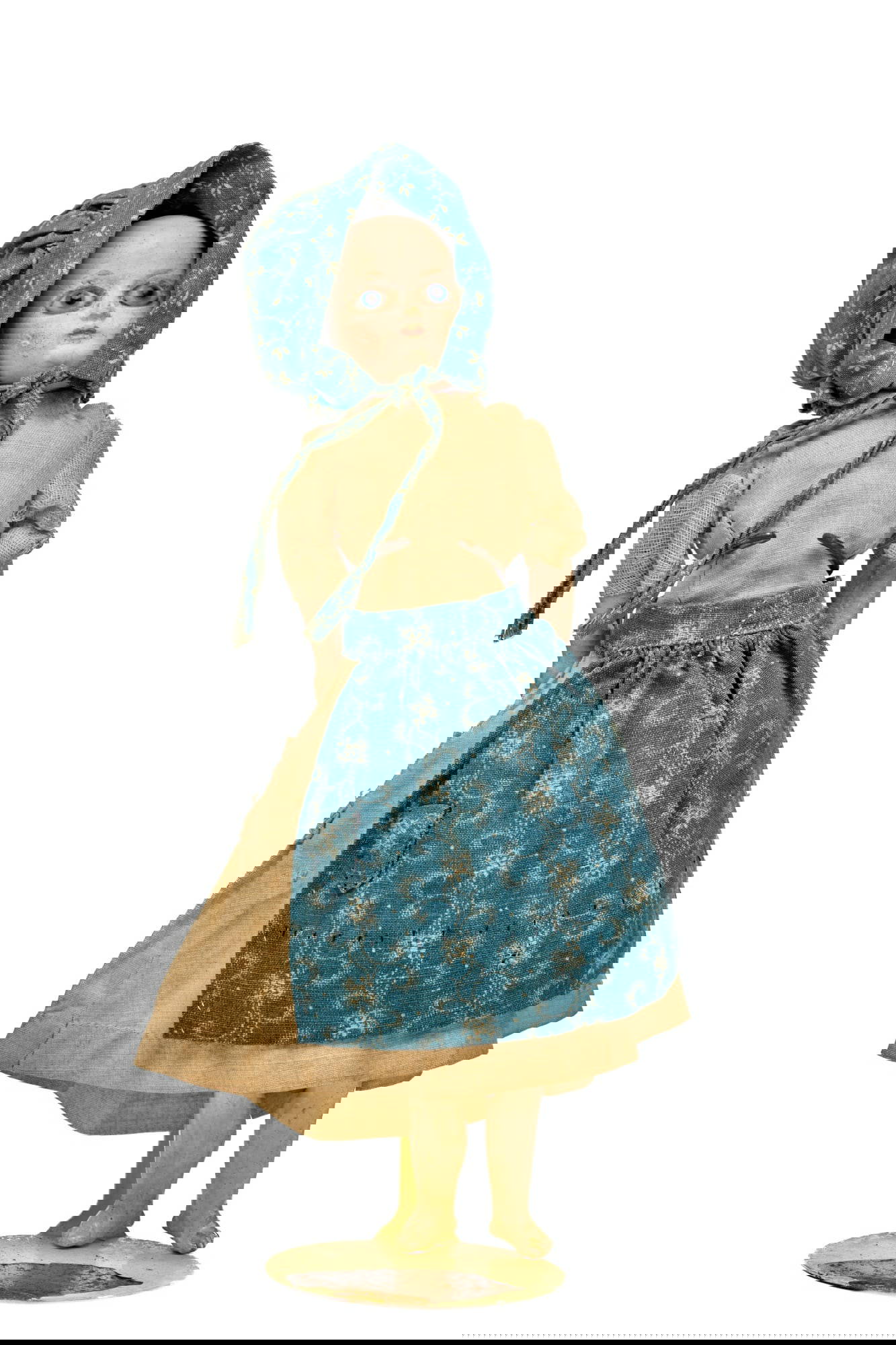 Rare 11 Inch Cloth Body Squeak Doll Auction