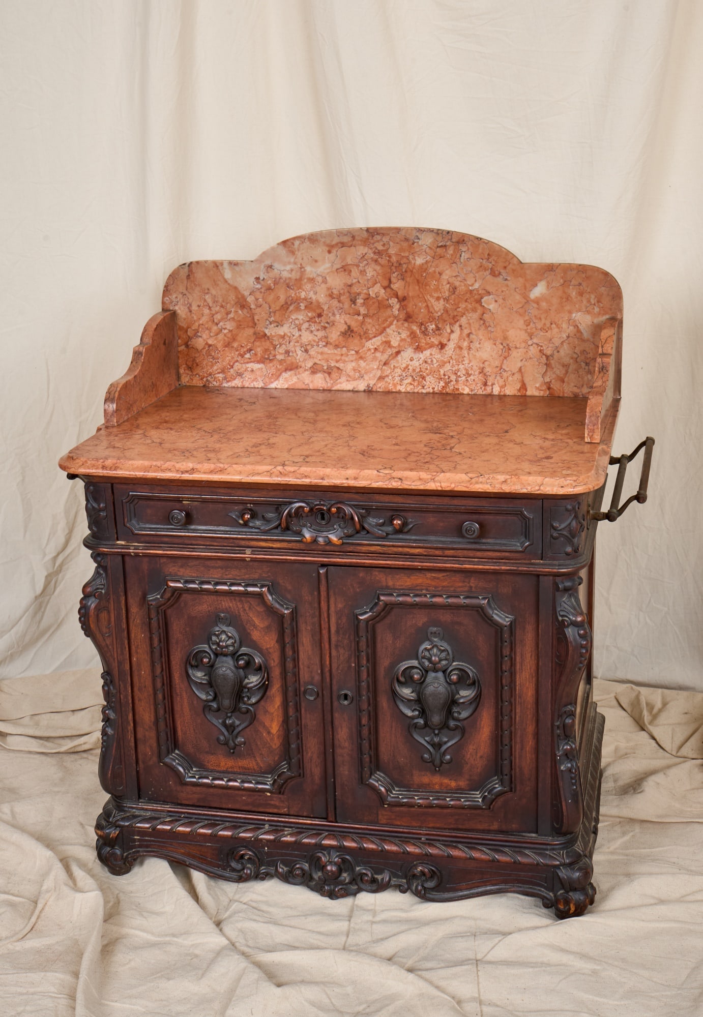 Rococo Revival Mahogany Commode Auction