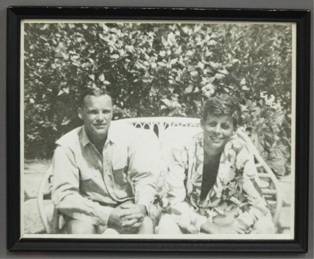 Lem Billings and John F. Kennedy