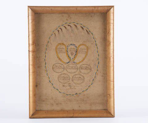 Family Record Of Silas Ross & Nancy Cook