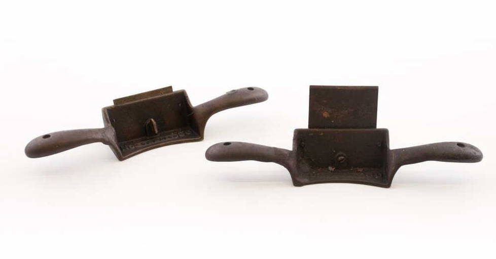 Two Stanley #80 Cabinet Scrapers