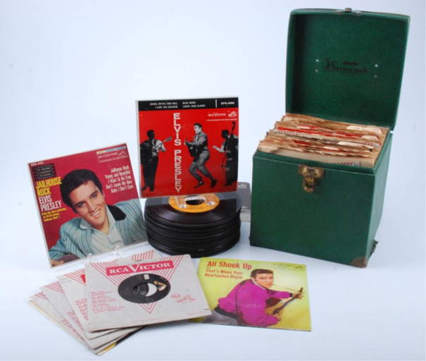 Collection Of Vintage 45 Rpm Records