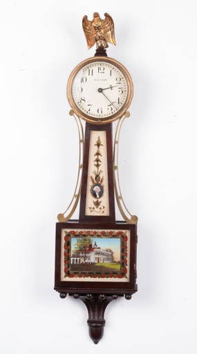 Waltham Clock Co. Miniature Banjo Clock