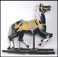 Carved Carousel Horse, Attrib. Daniel Muller - Apr 04, 2013 | Stefek's ...