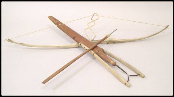 1168: Eskimo bow and arrows and fishing spear. - May 29, 2004 | John ...