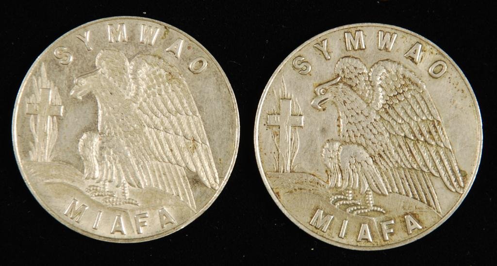 (2) Ku Klux Klan Symwao Miafa Tokens