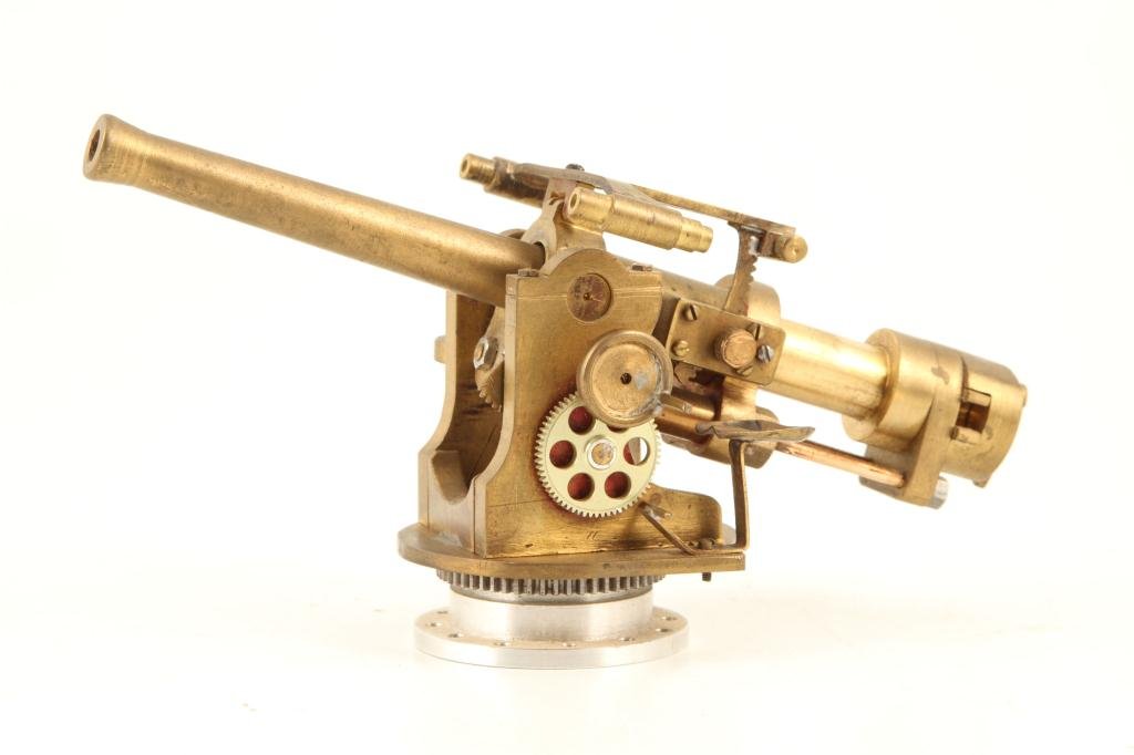 Hand Machined Wwii High Caliber Navy Deck Gun