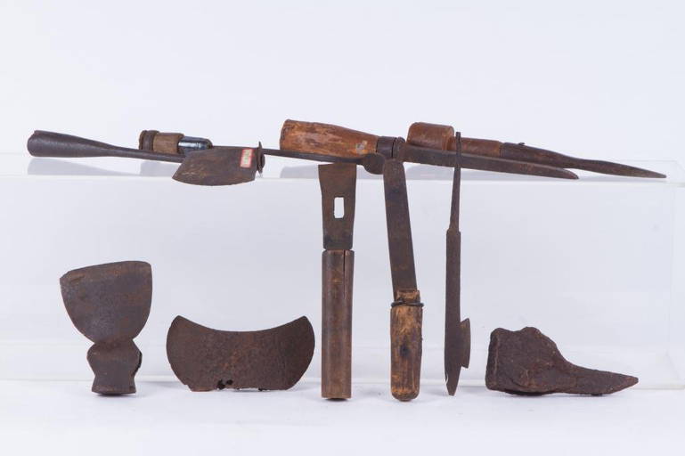 (10) Interesting (18th/19th C) Wrought Iron Tools