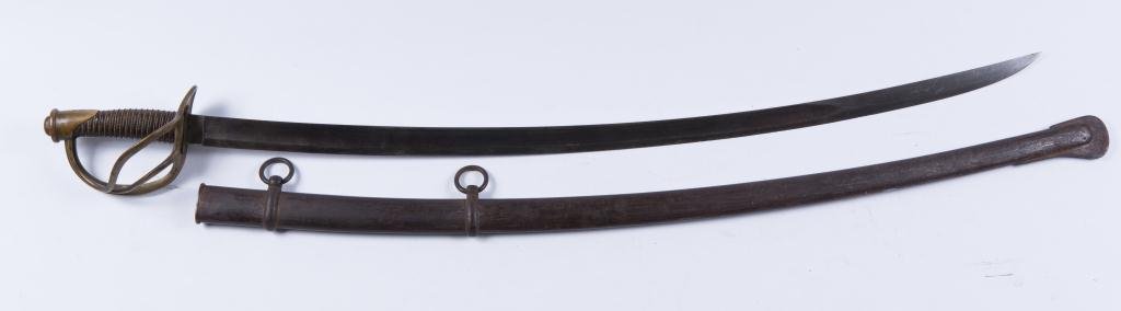 Us Civil War Dragoon 1840 Sword Signed Ames