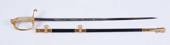 Vietnam Era Model 1850 Naval Officers Sword