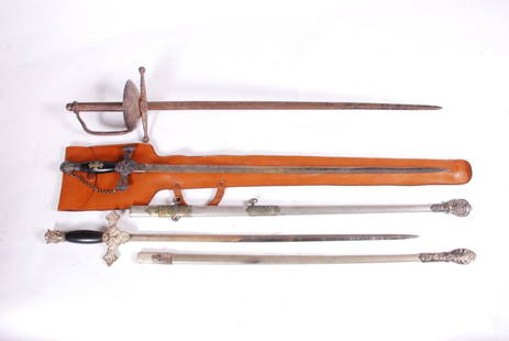 Knights Of Columbus Sword, Scabbard & Case