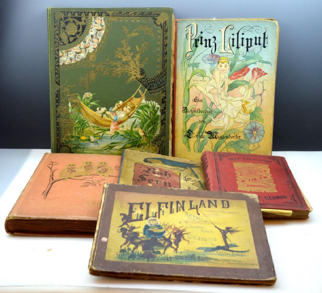 6 - Rare Victorian Children's Books